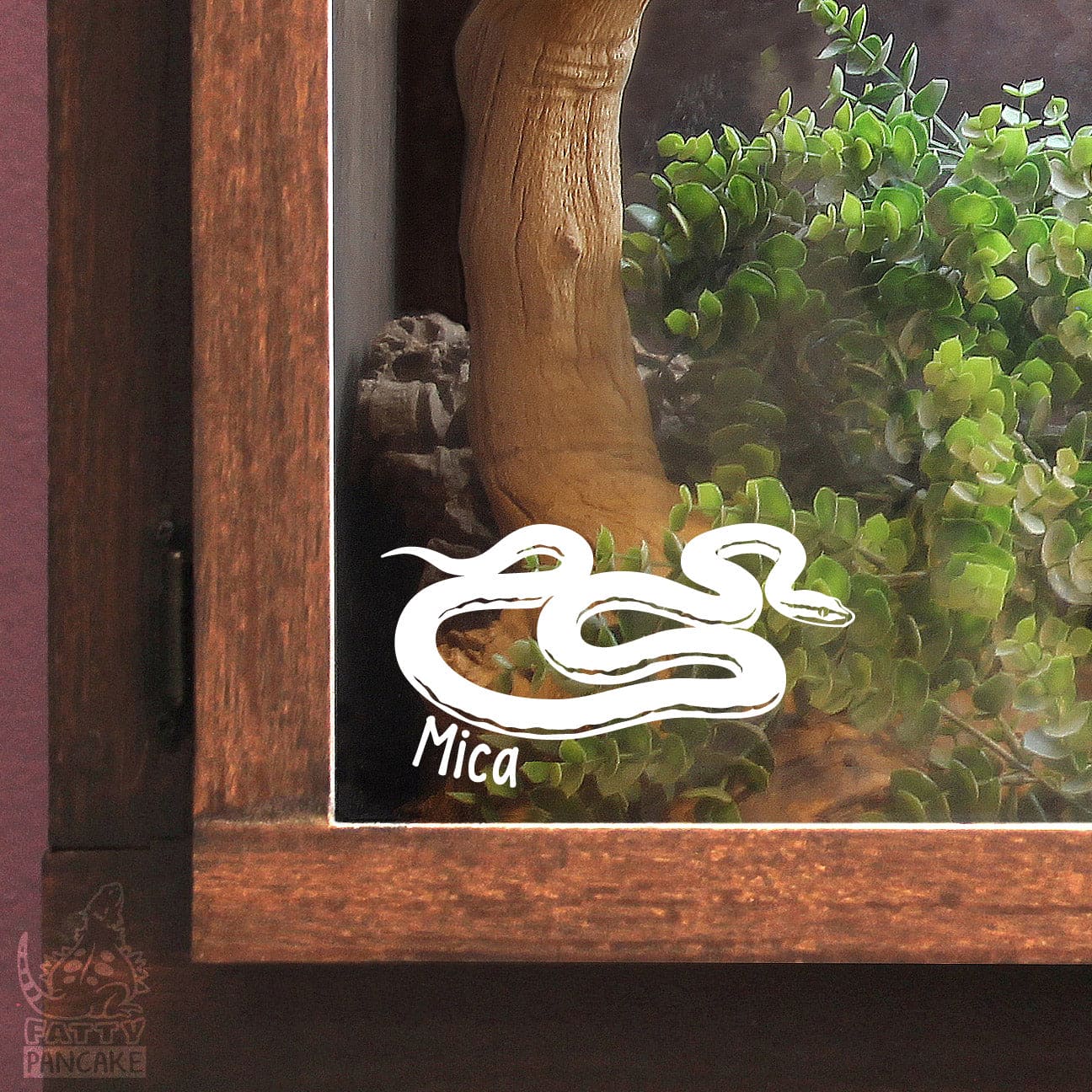 African House Snake Decal, Waterproof Vinyl Decal, Cute Reptile Gift ...