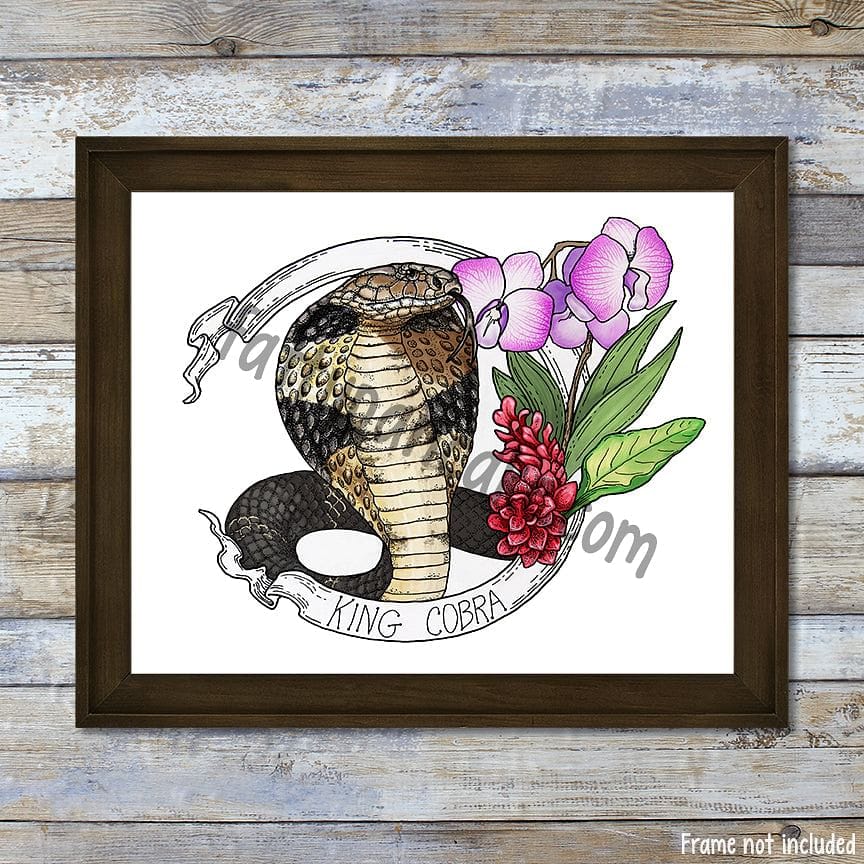 King Cobra Painting
